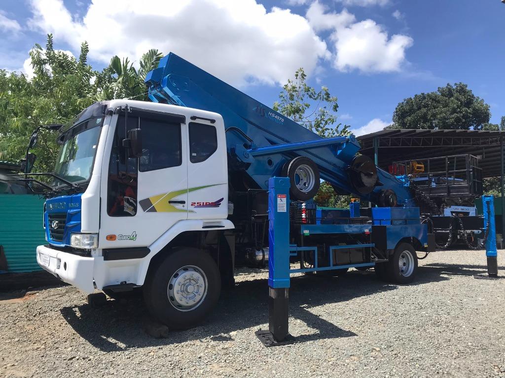 45 METERS MAN LIFT TRUCK - DAEWOO TRUCK BRAND KOREA, Special Vehicles ...