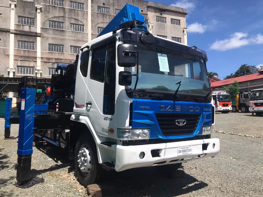 45 METERS MAN LIFT TRUCK - DAEWOO TRUCK BRAND KOREA, Special Vehicles ...