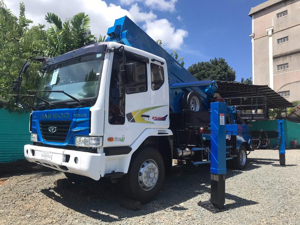 45 METERS MAN LIFT TRUCK - DAEWOO TRUCK BRAND KOREA, Special Vehicles ...