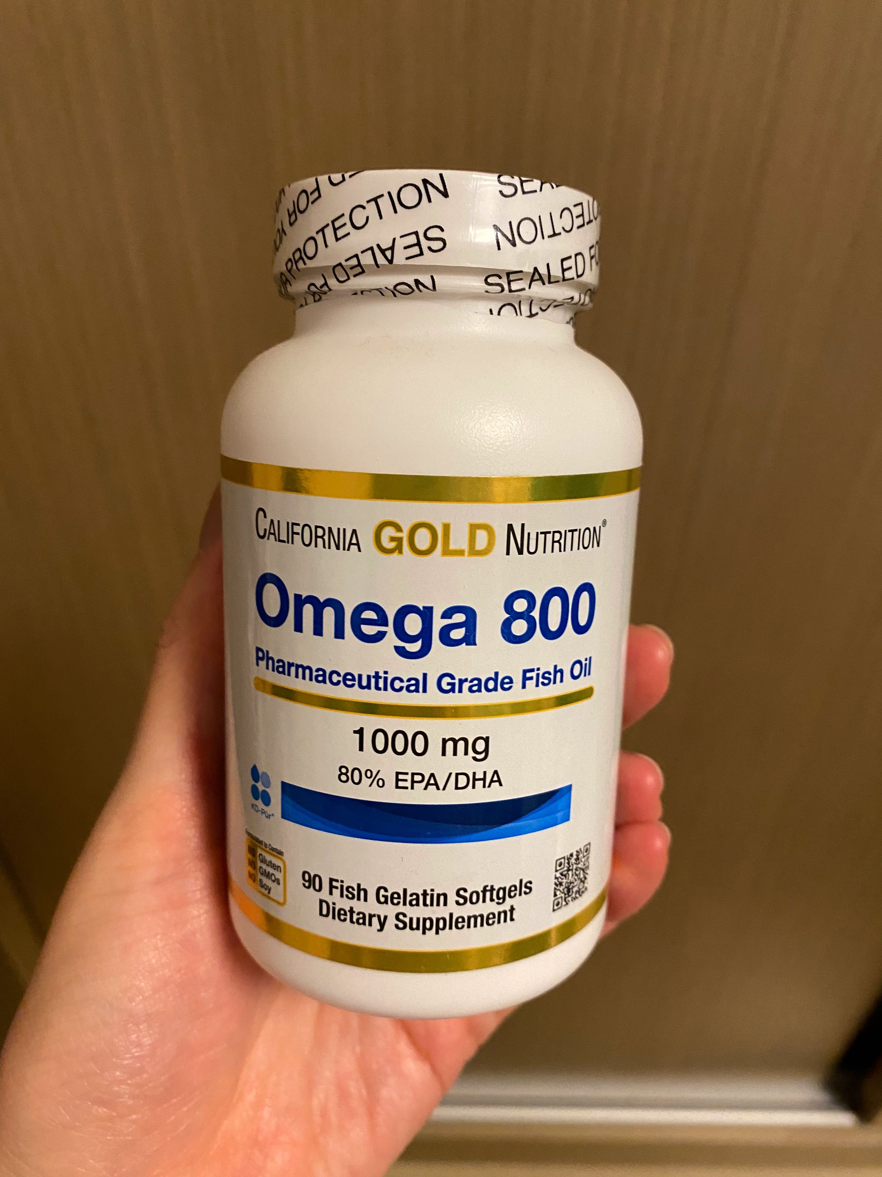 90粒裝 歐米伽 800 醫級魚油 Omega 800 Pharmaceutical Grade Fish Oil, 健康及營養食用品, 健康 ...