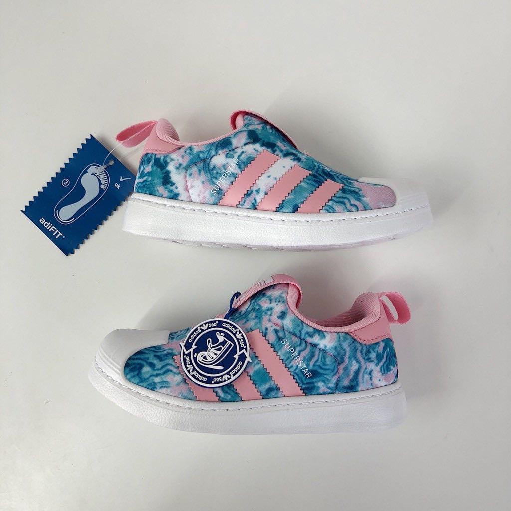 Adidas Shellfish One-Piece Soft Kids Shoes, Women's Fashion, Footwear ...