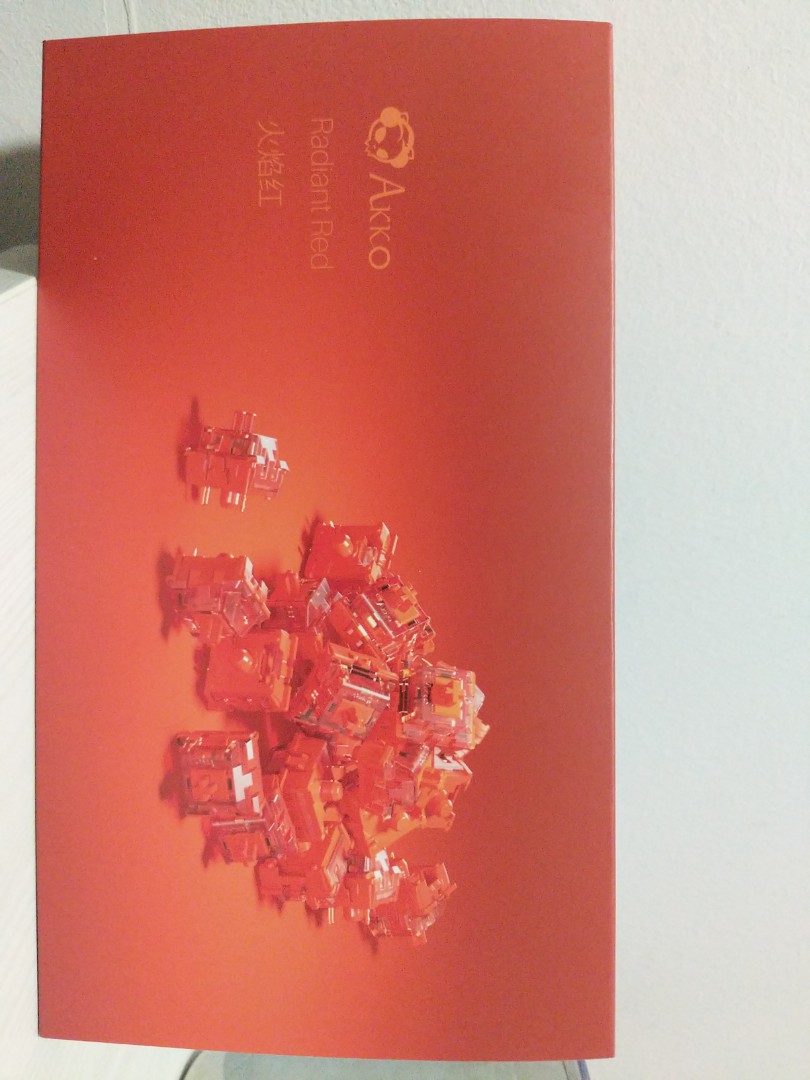 Akko Radiant Red Switches (45pcs), Computers & Tech, Parts ...