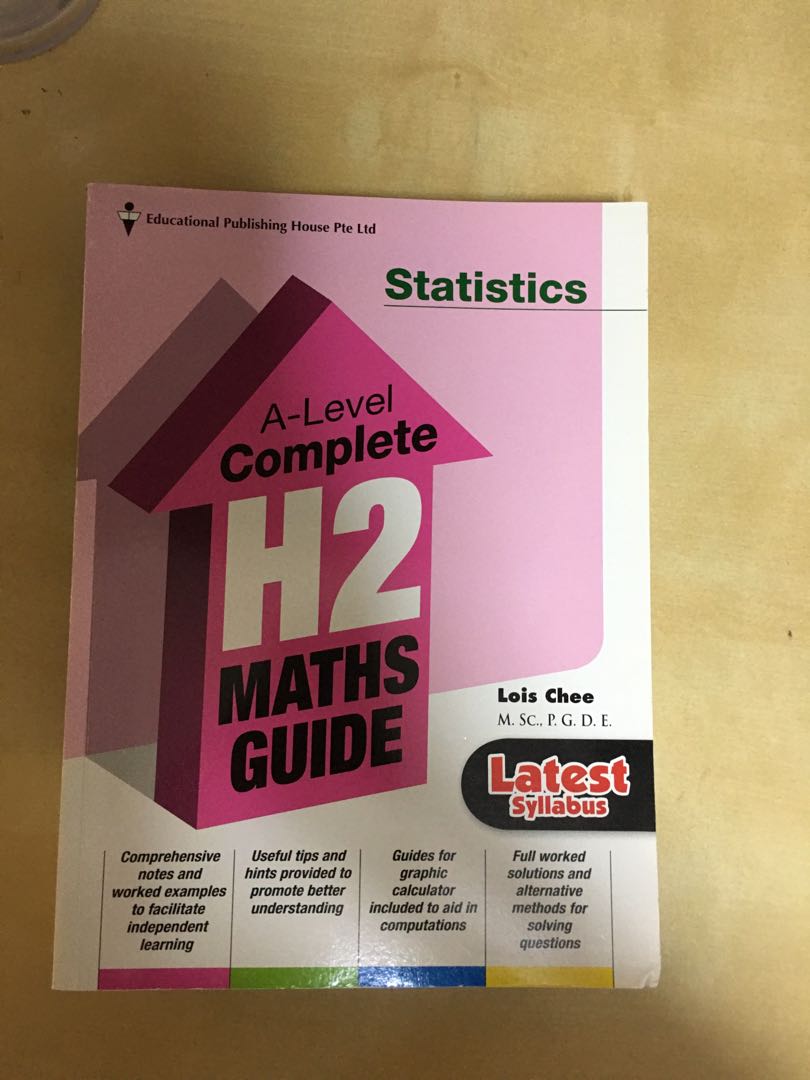 Alevel h2 statistics math guidebook, Hobbies & Toys, Books & Magazines ...