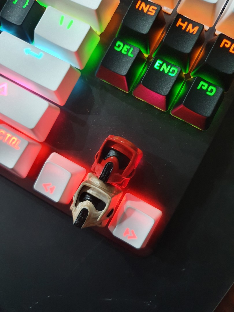 Artisan Custom Keycaps Keyboard Scout Trooper Stormtrooper Star Wars ...