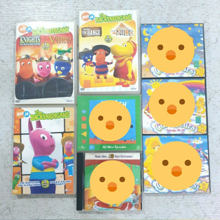 Backyardigans Movies Set (take all), Hobbies & Toys, Music & Media, CDs ...
