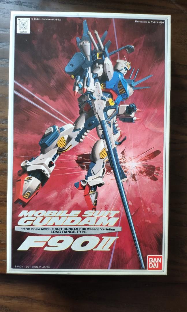 Bandai 1/100 Gundam F90 II Long Range - Type 1991 version, 興趣及遊戲, 玩具 ...