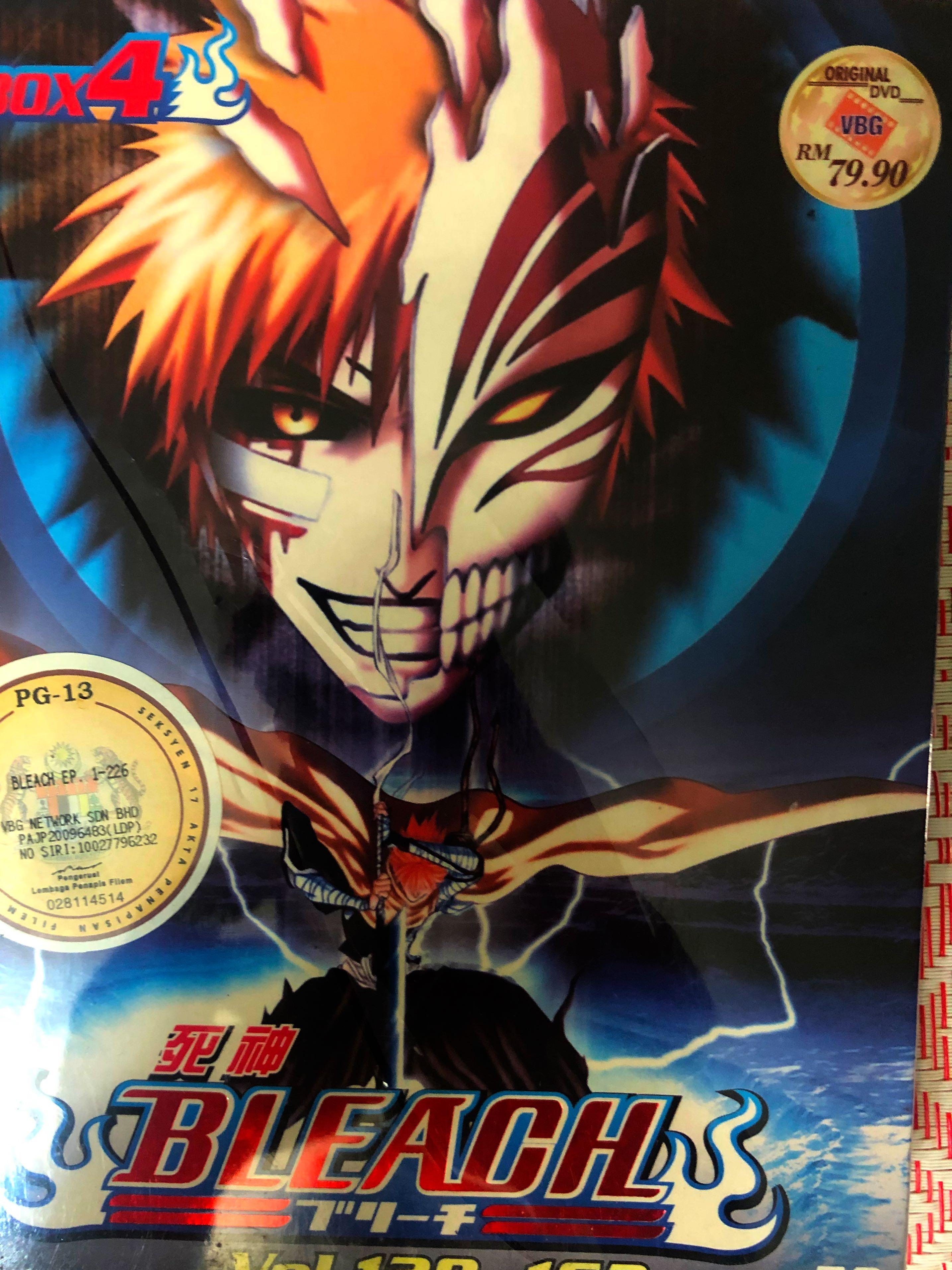 BLEACH ANIME DVD BOX SET, Hobbies & Toys, Music & Media, CDs & DVDs on ...