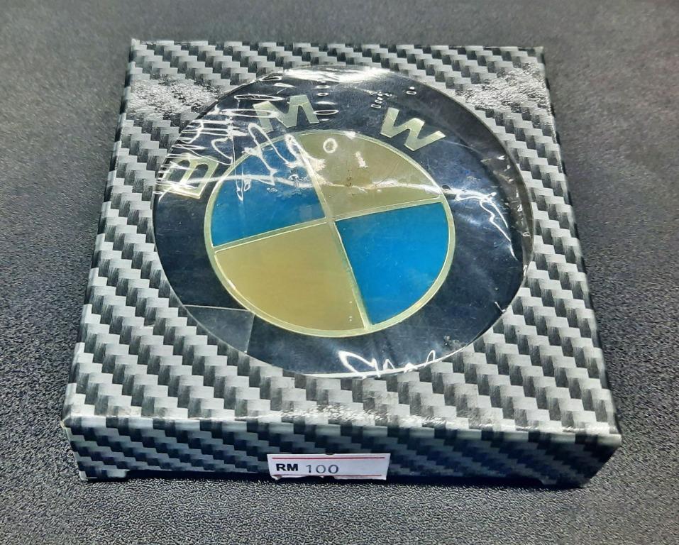BMW Front Bonet Logo Badge Emblem 82mm, Auto Accessories on Carousell
