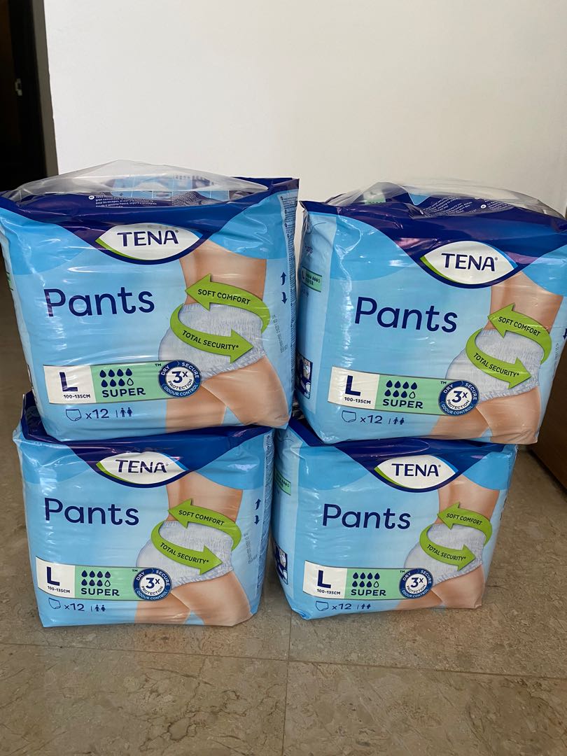 [Brand New!] Tena Pants Super L size Adult Diapers, Health & Nutrition, Assistive & Rehabilatory ...