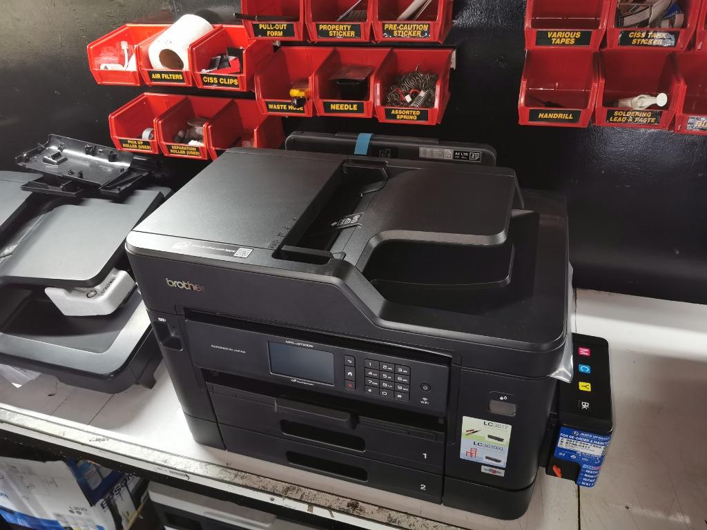 Brother MFC-J3930DW Inkjet Printer | AS IS / CISS Conversion, Computers ...