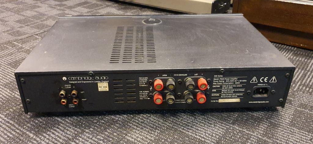 Cambridge Audio P500 power amp, Audio, Soundbars, Speakers & Amplifiers ...