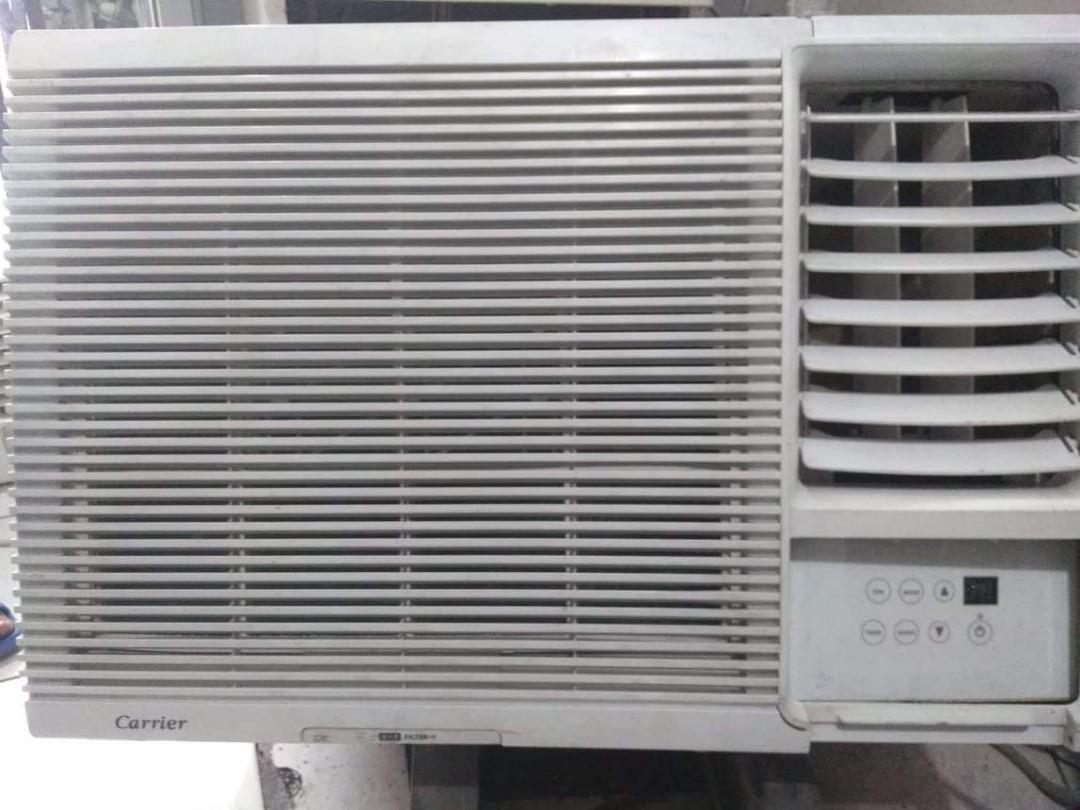 Carrier 2hp window type inverter, TV & Home Appliances, Air ...