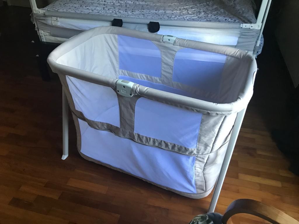 Chicco two levels foldable cot, Babies & Kids, Baby Nursery & Kids ...