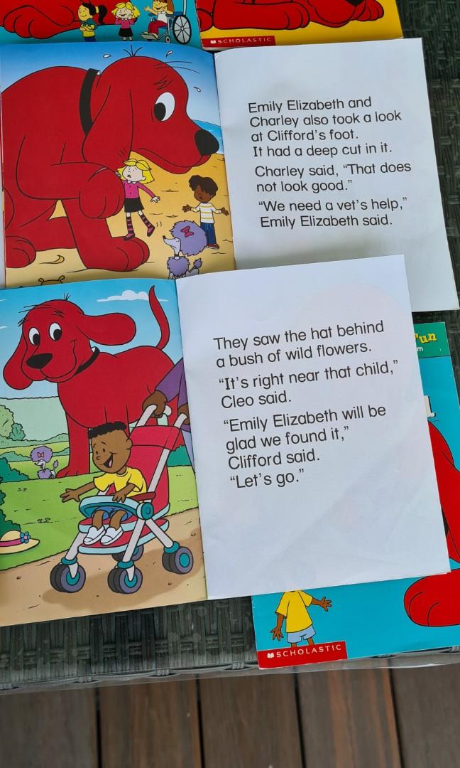 Clifford Reading Pack 4. .12 books., Hobbies & Toys, Books & Magazines ...