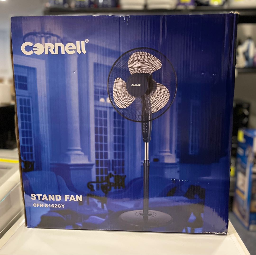 Cornell Stand Fan 16 Inch (CFN-S162GY) 1 Year warranty $40, Furniture ...