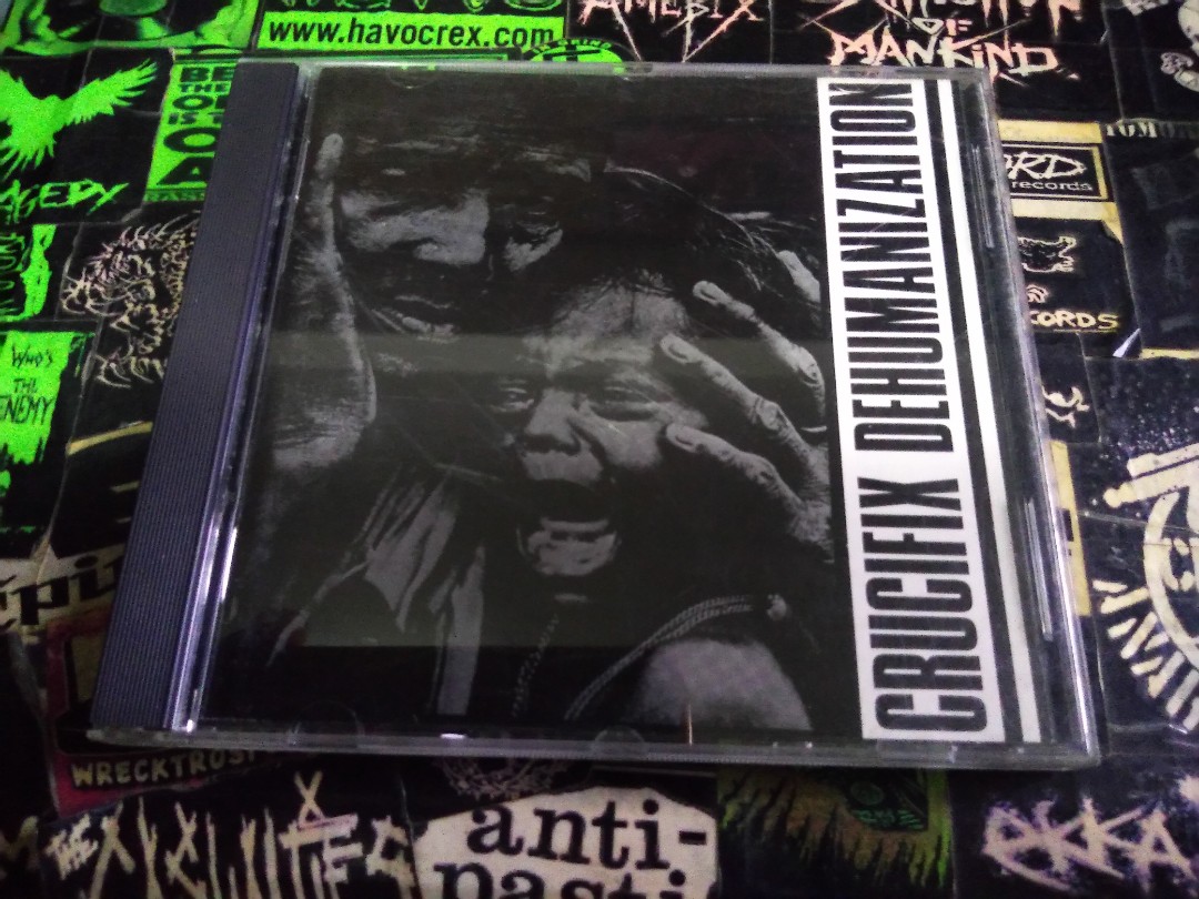 Crucifix - Dehumanization Anarcho Crust Punk CD, Hobbies & Toys, Music ...