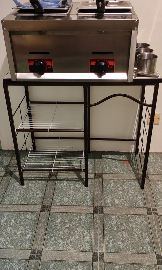 Deep fryer with stand, TV & Home Appliances, Kitchen Appliances, Fryers ...