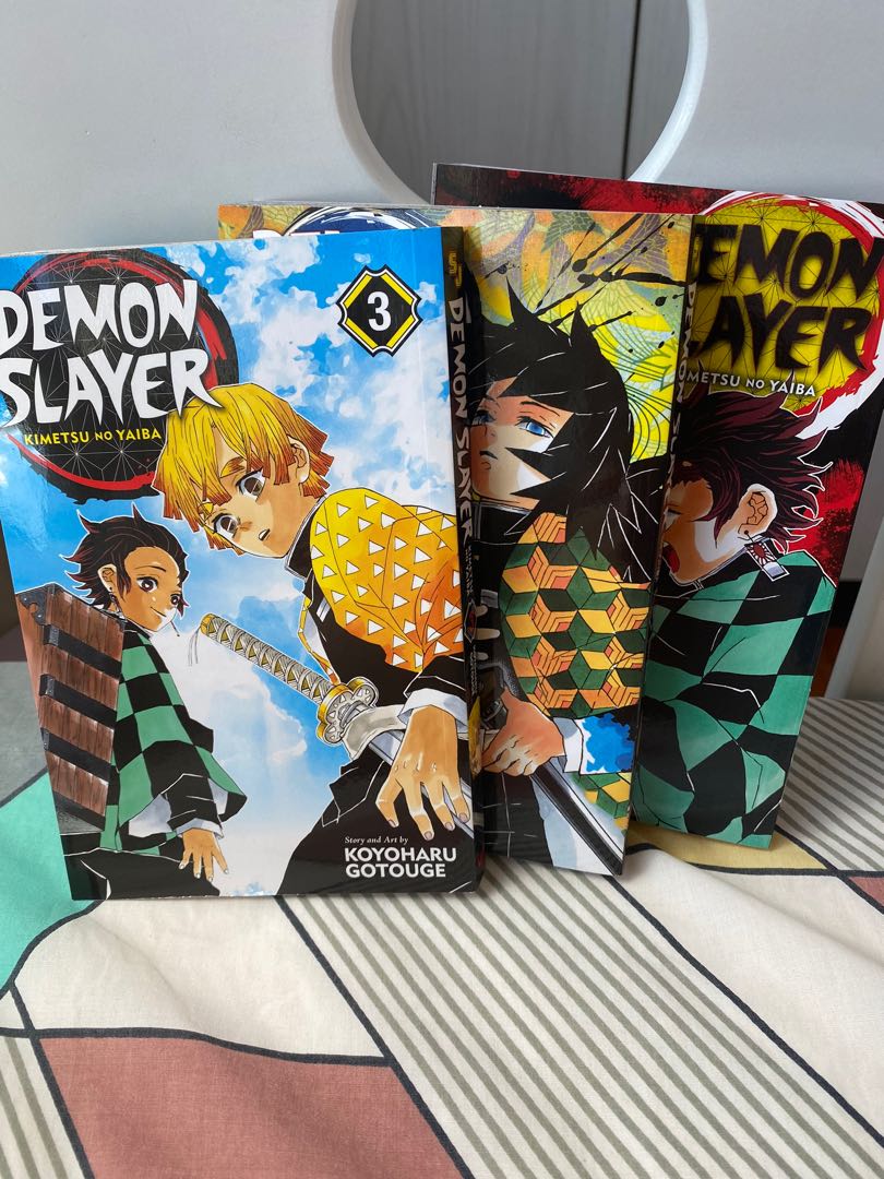Demon Slayer Volume 3.4.5, Hobbies & Toys, Books & Magazines, Comics ...