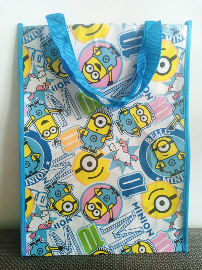 Despicable Me Minion Shopping Bag #HuatNotBin, Hobbies & Toys ...