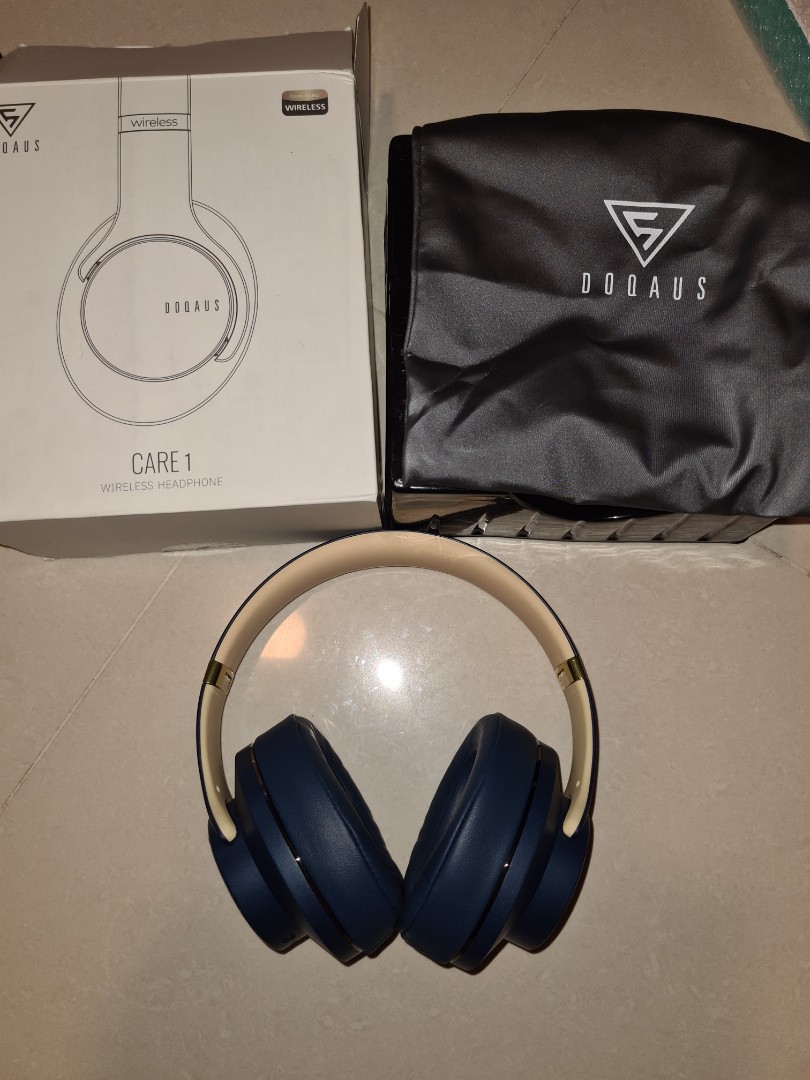 Doqaus wireless headphone, Audio, Headphones & Headsets on Carousell