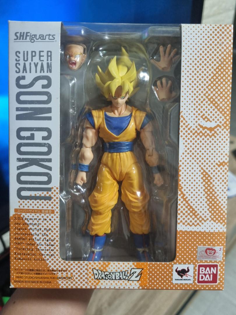 Shf shfiguarts figuarts Dragonball dragon ball og 1.0 super saiyan goku ...