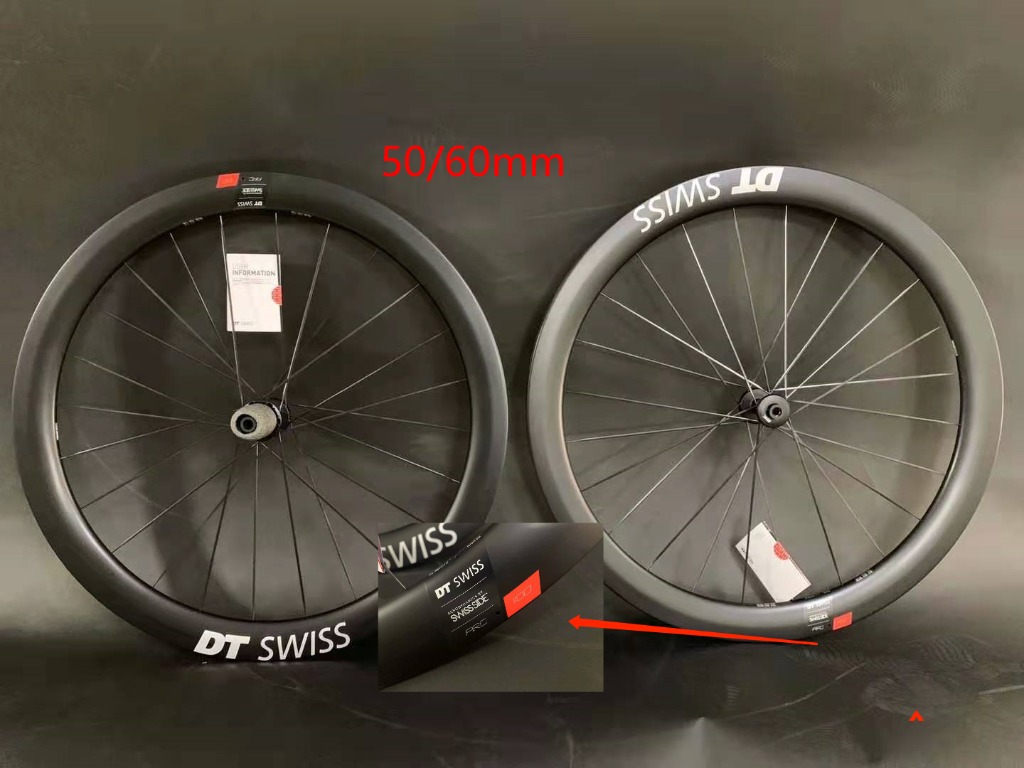 DT SWISS Label 700x25C Rim Brake/Disc Brake Carbon Fiber Wheelset ...