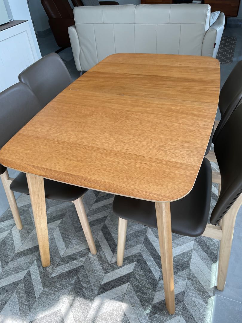 Extendable Dining Table, Furniture & Home Living, Furniture, Tables ...