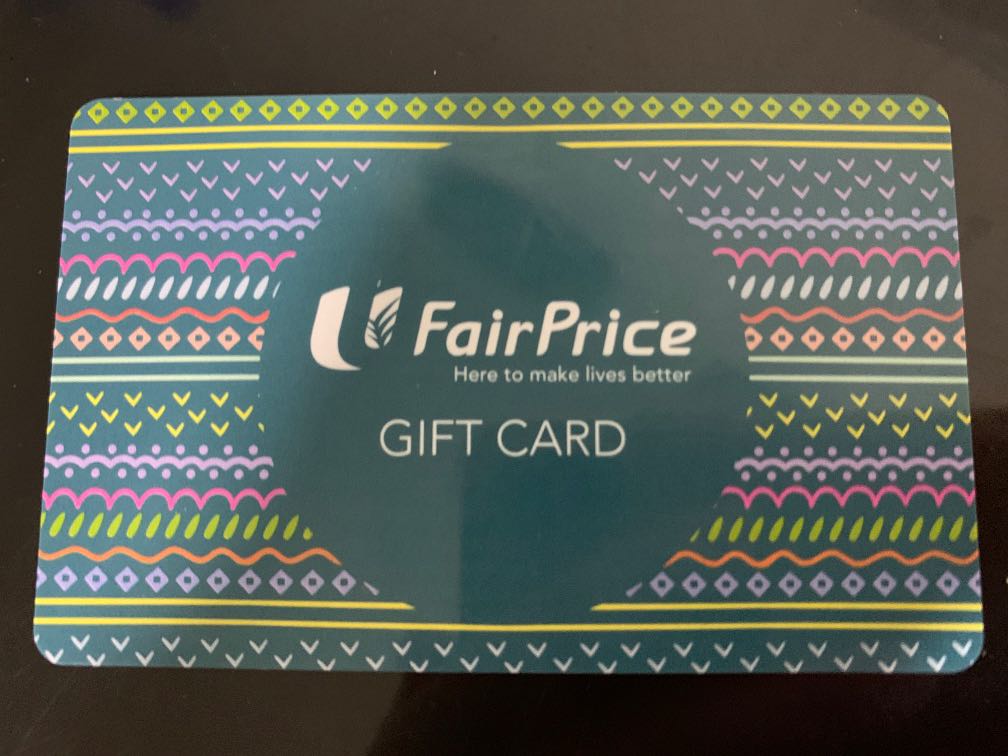 FairPrice Gift Card, Tickets & Vouchers, Store Credits on Carousell