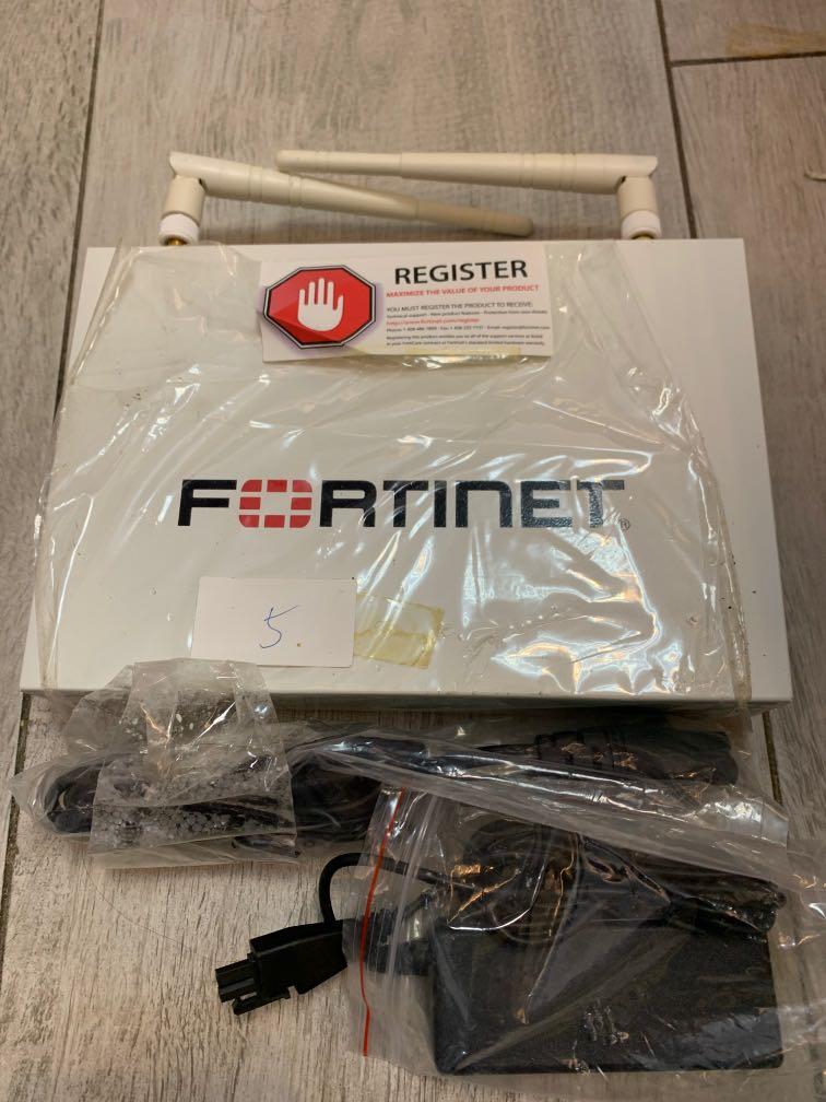 Fortinet FortiWiFi 60D 連火牛說明書, 電腦＆科技, 電腦周邊及配件, Wifi及上網相關產品 - Carousell
