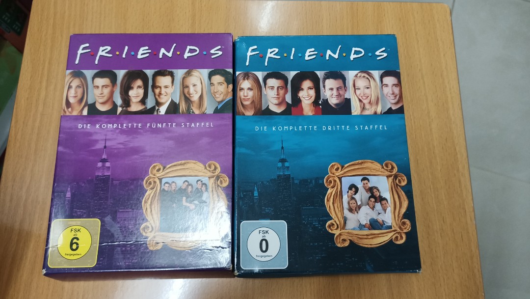 FRIENDS DVDs Season 3 and 5, Hobbies & Toys, Music & Media, CDs & DVDs ...