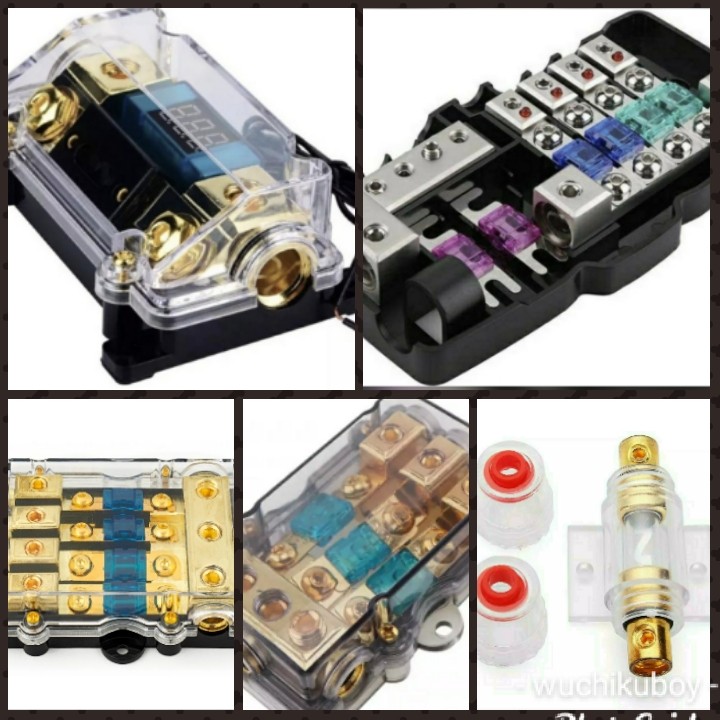 Fuse Block Distribution Digital Voltage Display, Car Accessories ...