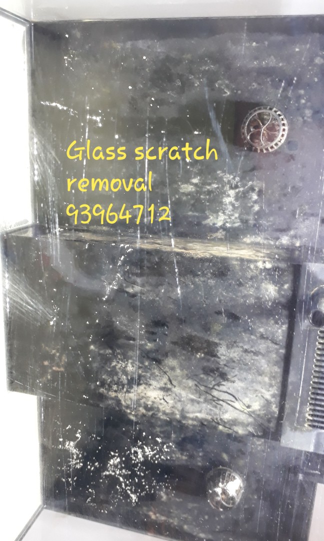 Glass scratch removal / glass polishing, Home Services, Home Cleaning ...