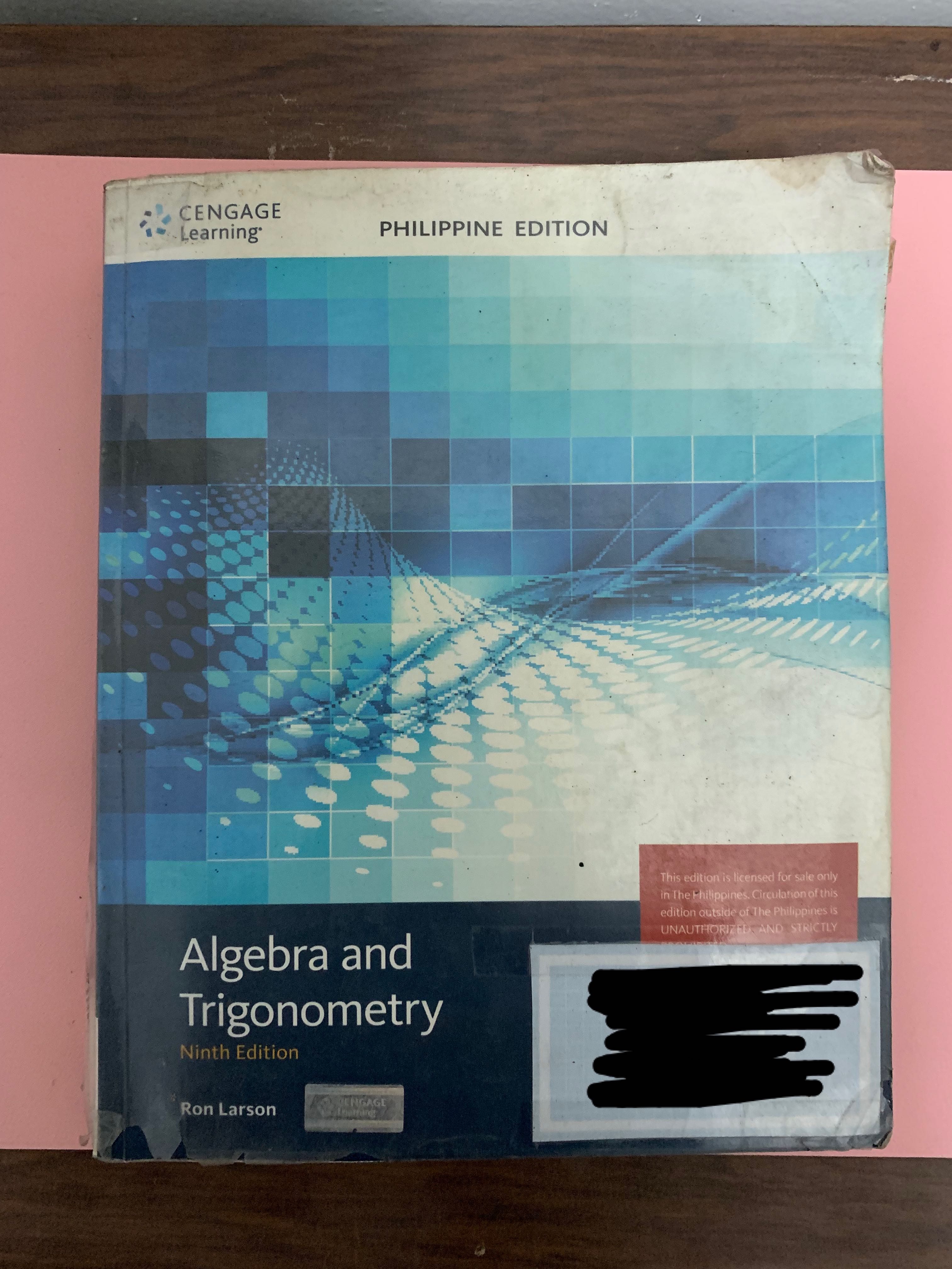 Grade 9 Cengage Algebra and Trigonometry (9th Ed), Hobbies & Toys ...