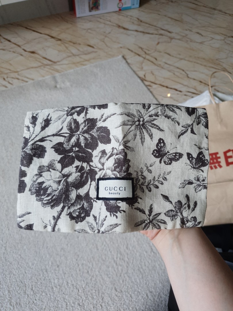 Gucci and Marc Jacobs zippered pouch, Beauty & Personal Care, Face ...