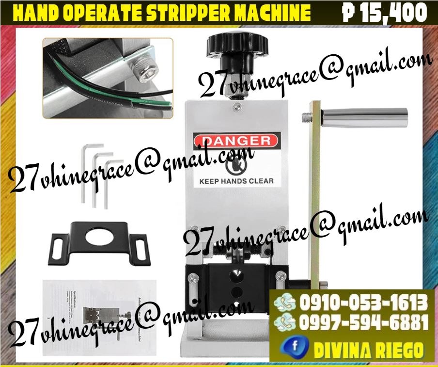 Hand Operate Stripper Machine 100% GUARANTEE, Commercial & Industrial ...