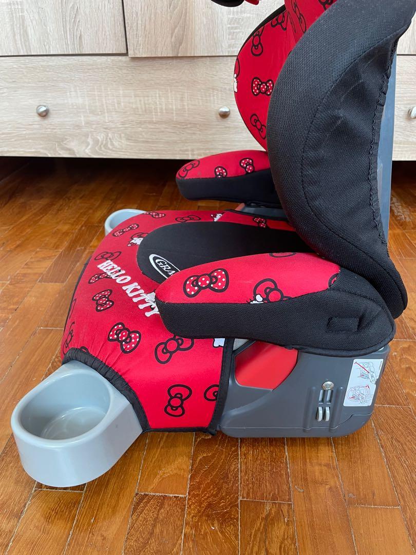 Hello Kitty Booster Car Seat, Babies & Kids, Going Out, Car Seats on ...