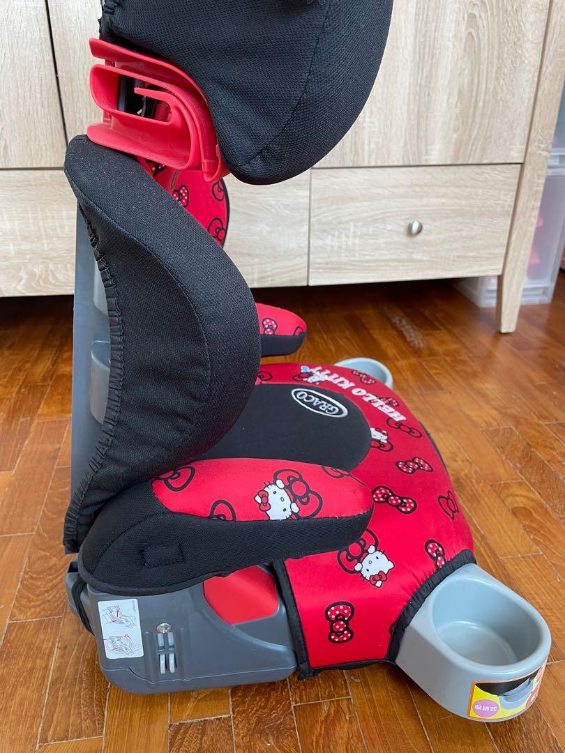 Hello Kitty Booster Car Seat, Babies & Kids, Going Out, Car Seats on ...