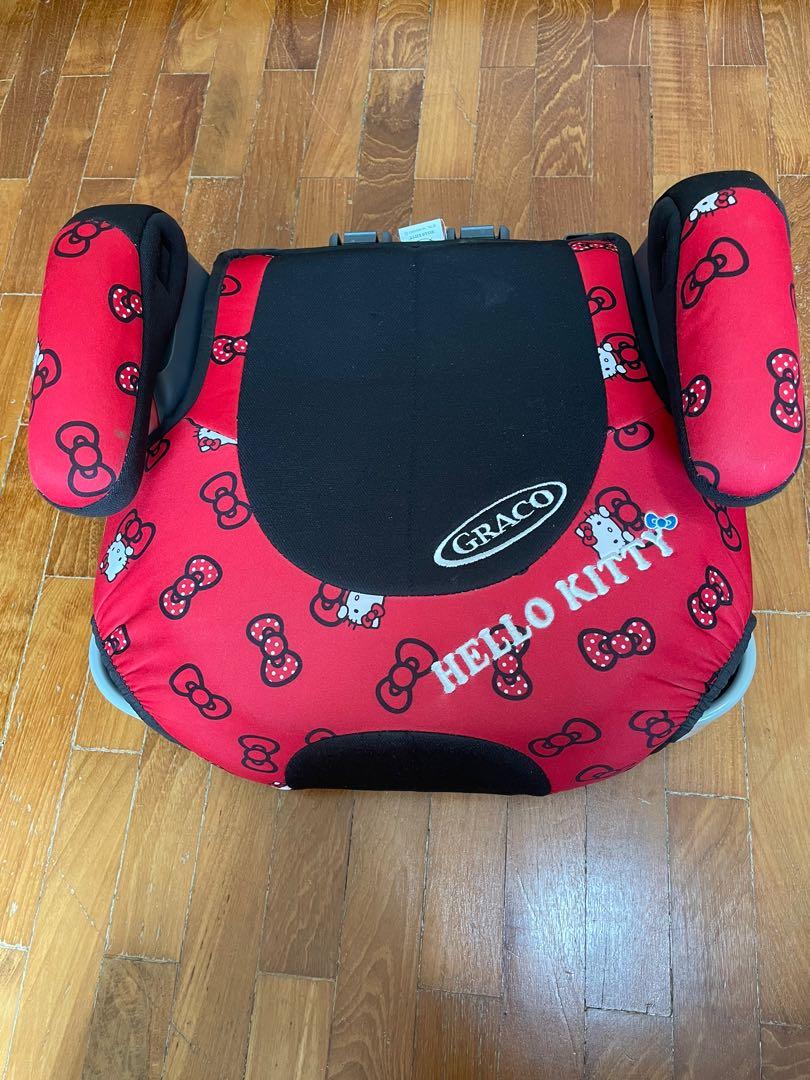 Hello Kitty Booster Car Seat, Babies & Kids, Going Out, Car Seats on ...