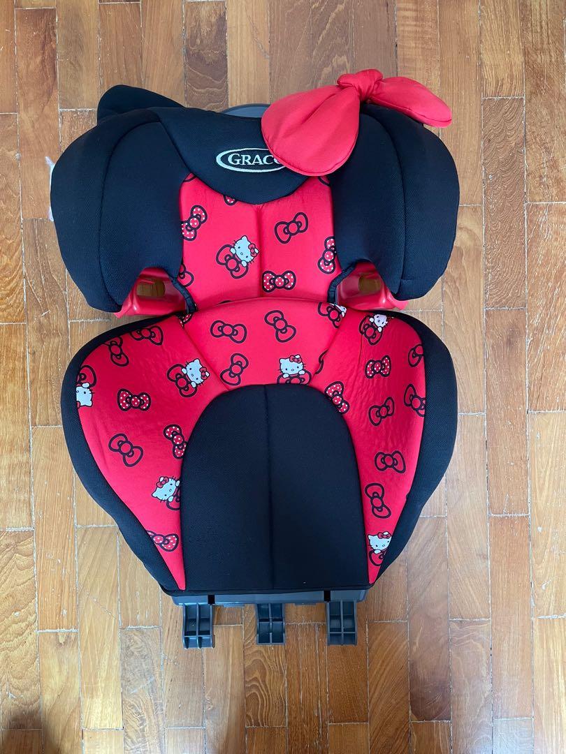 Hello Kitty Booster Car Seat, Babies & Kids, Going Out, Car Seats on ...