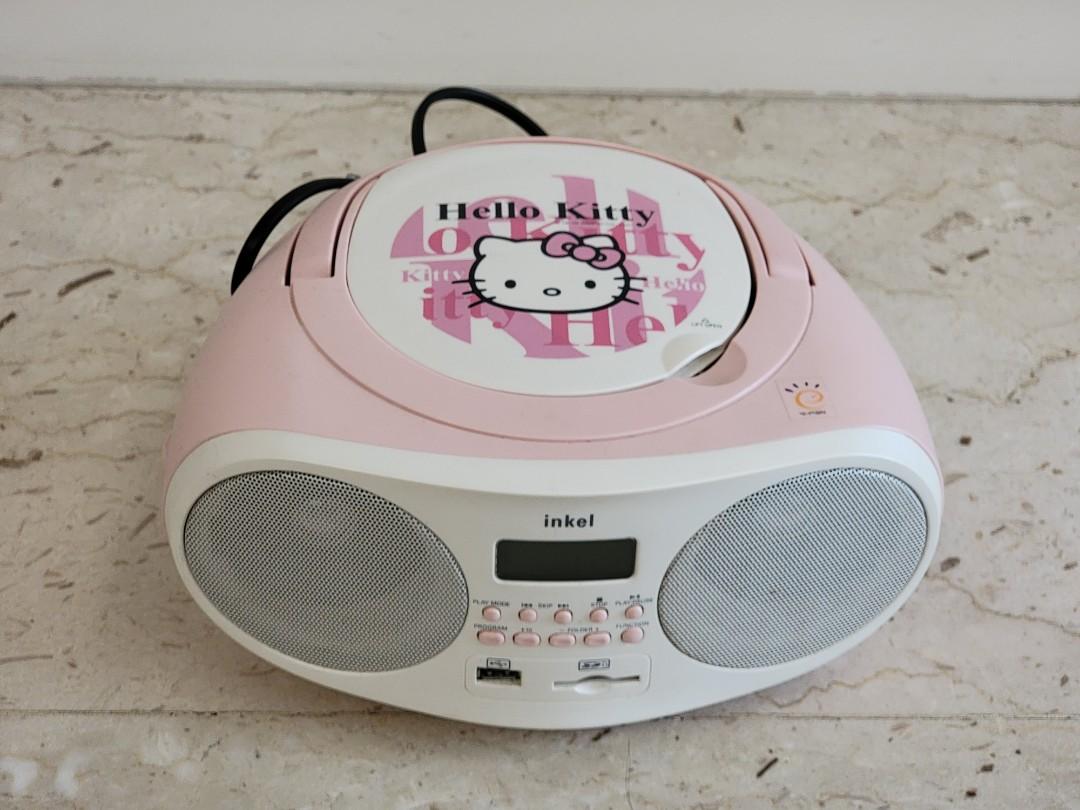 Hello Kitty CD Player with Radio, Audio, Portable Music Players on ...