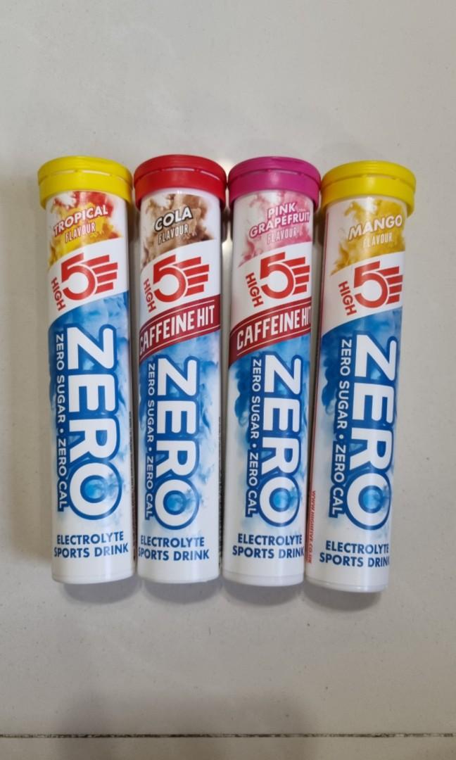 High5 Zero Electrolyte Sports Drink Tablets high 5, Sports Equipment ...