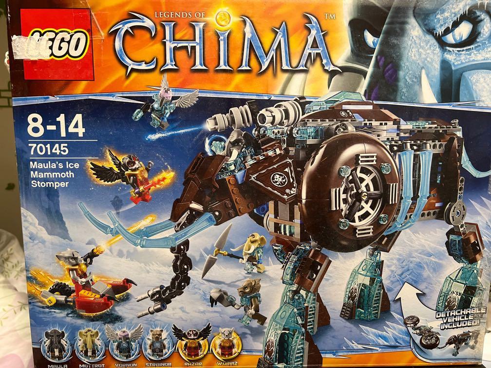 [全新]盒殘Lego 70145 Maula’s Ice Mammoth Stomper, 興趣及遊戲, 玩具 & 遊戲類 - Carousell