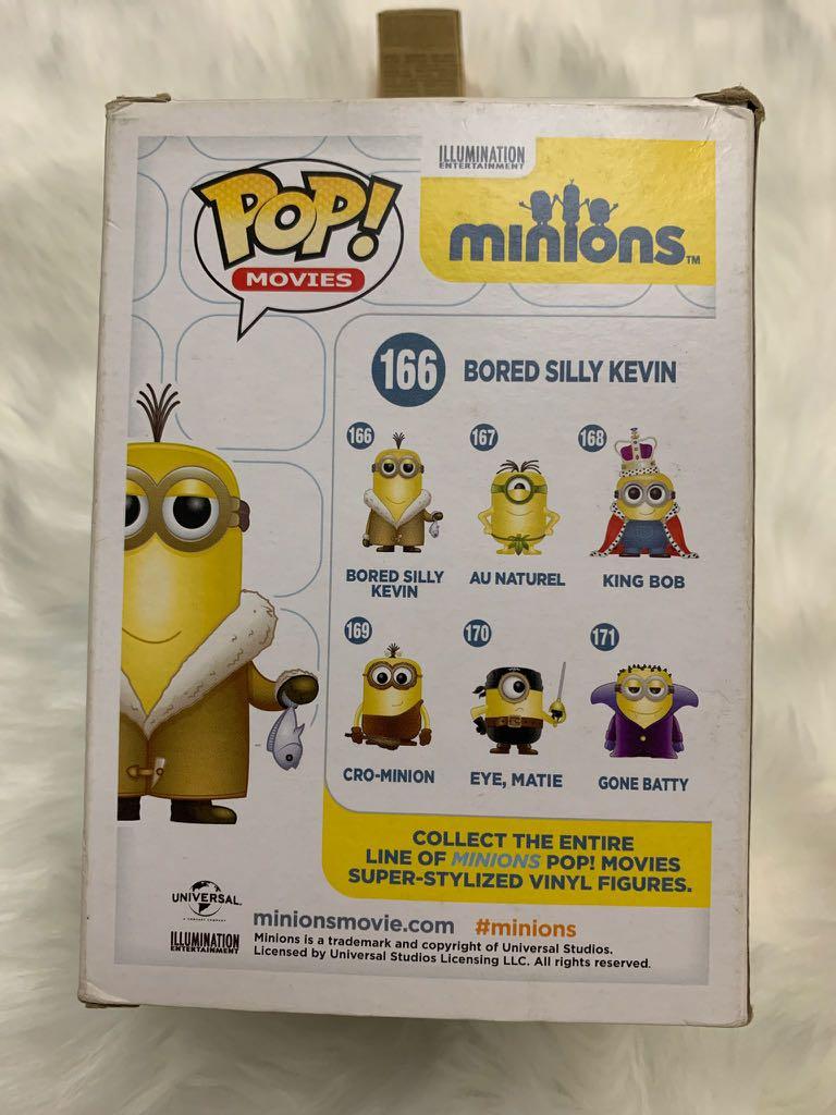 Limited edition - Minion Kelvin - Fun POP, Hobbies & Toys, Toys & Games ...
