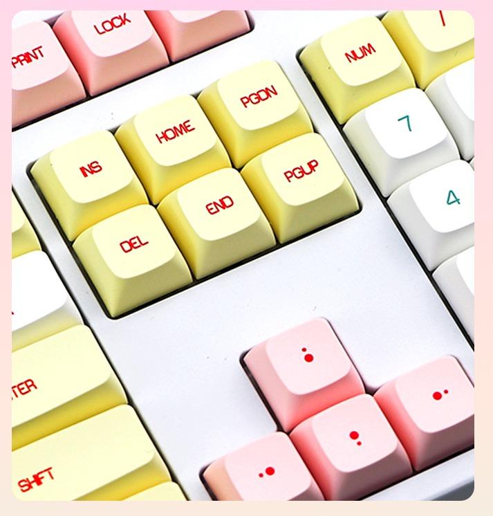 [Instock] Macaroon PBT keycaps, Computers & Tech, Parts & Accessories ...