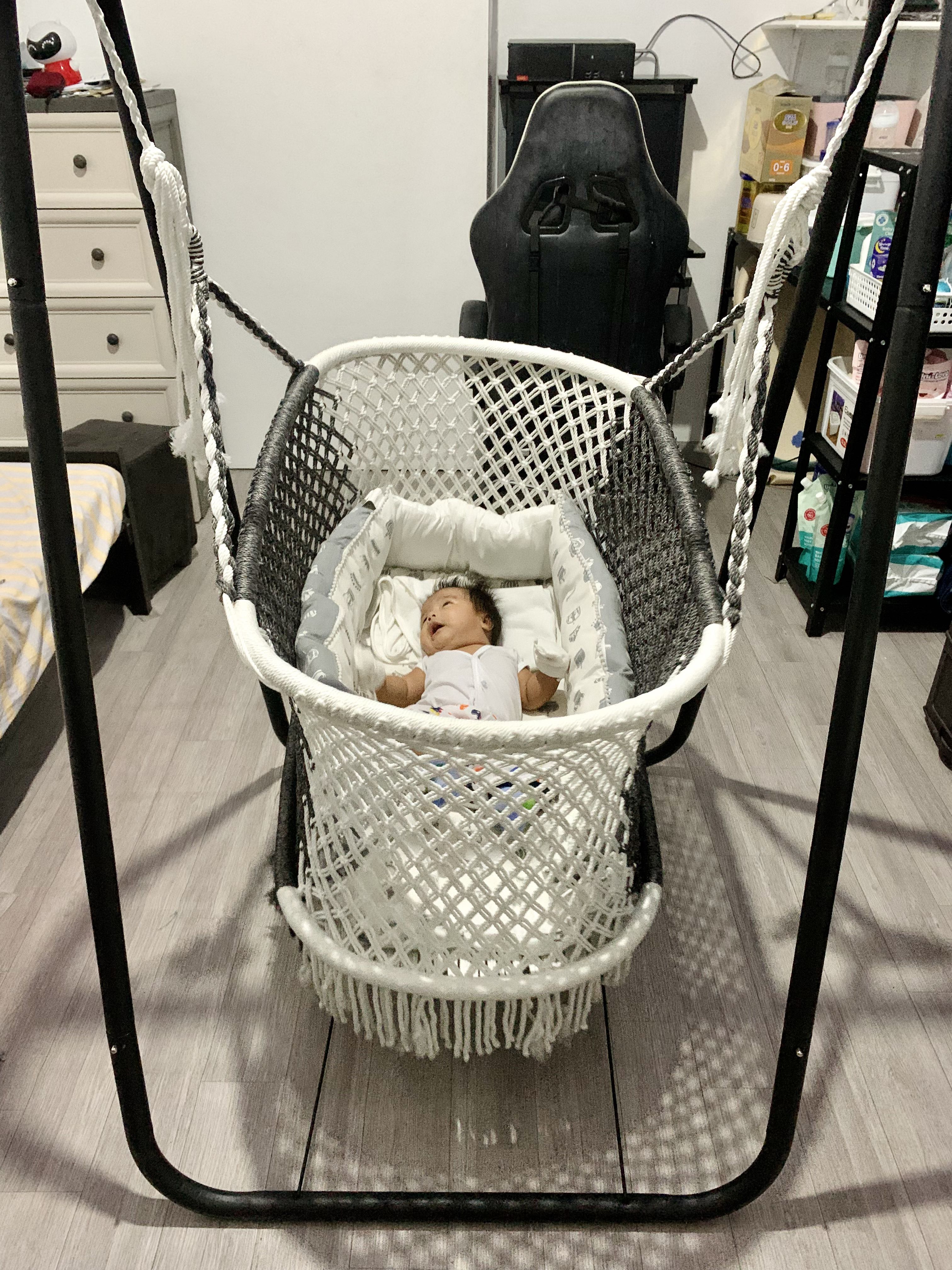 Masinsin Duyan for Baby with Stand, Babies & Kids, Baby Nursery & Kids ...