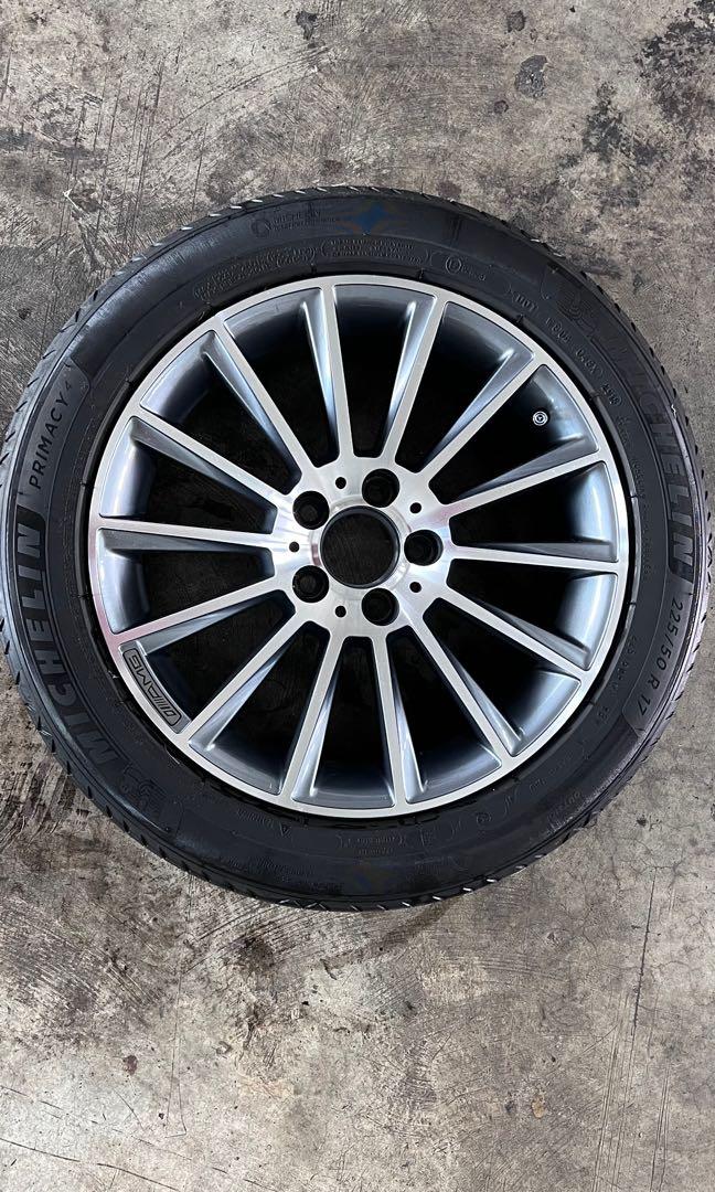 Mercedes 17-inch AMG Design Rims, Car Accessories, Tyres & Rims on ...