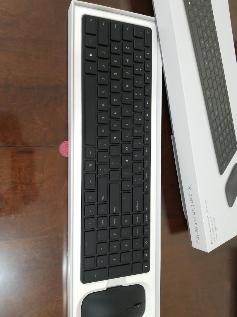 Microsoft designer keyboard, 電腦＆科技, 電腦周邊及配件, 電腦鍵盤及相關產品 - Carousell