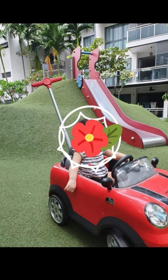 Mini cooper push car, Babies & Kids, Infant Playtime on Carousell