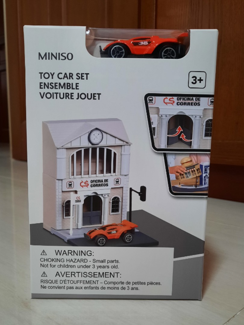 Miniso Toy Car Set, Hobbies & Toys, Toys & Games on Carousell
