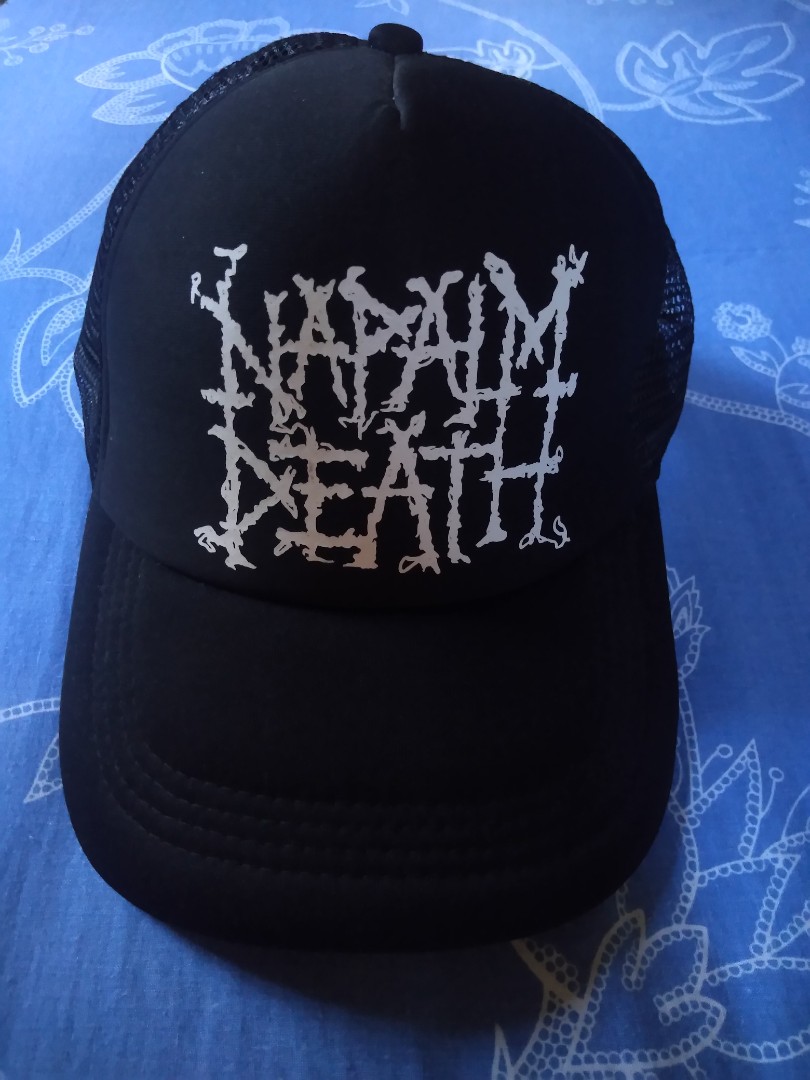 Napalm Death Grindcore Cap, Men's Fashion, Watches & Accessories, Caps ...